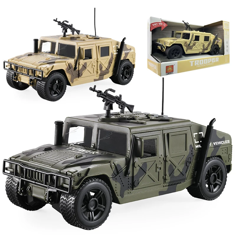 Vehículo de campo Hummer grande 1:16, modelo militar, vehículo blindado ...