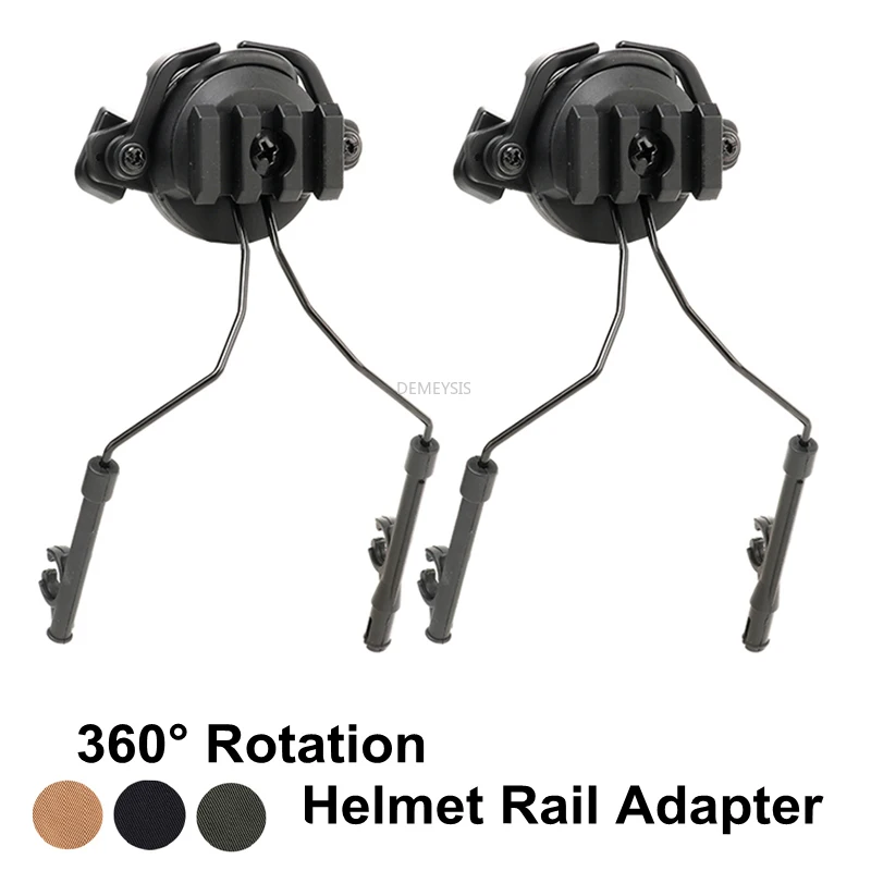Rail-Adapter-Set-para-Outdoor-Tactical-Helmet-Headphone-Holder-Headset ...