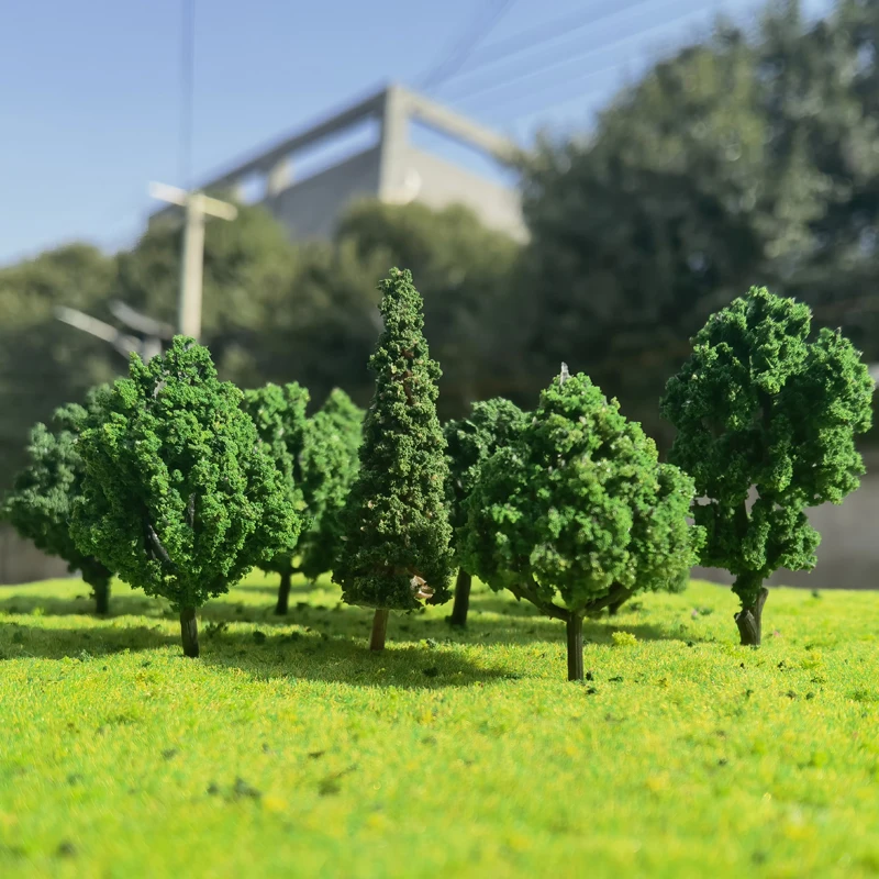 Miniature Trees For Model Railroads