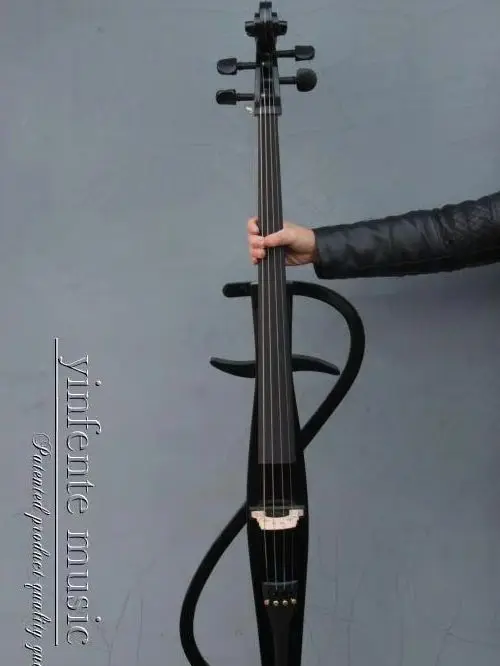 4/4 4 string electric cello Black Electric Cello Solid wood Wonderful ...