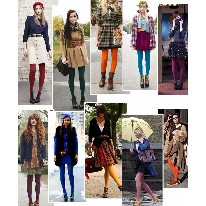 Candy Colors Pantyhose | Color Tights Women | Color Tights Stockings ...