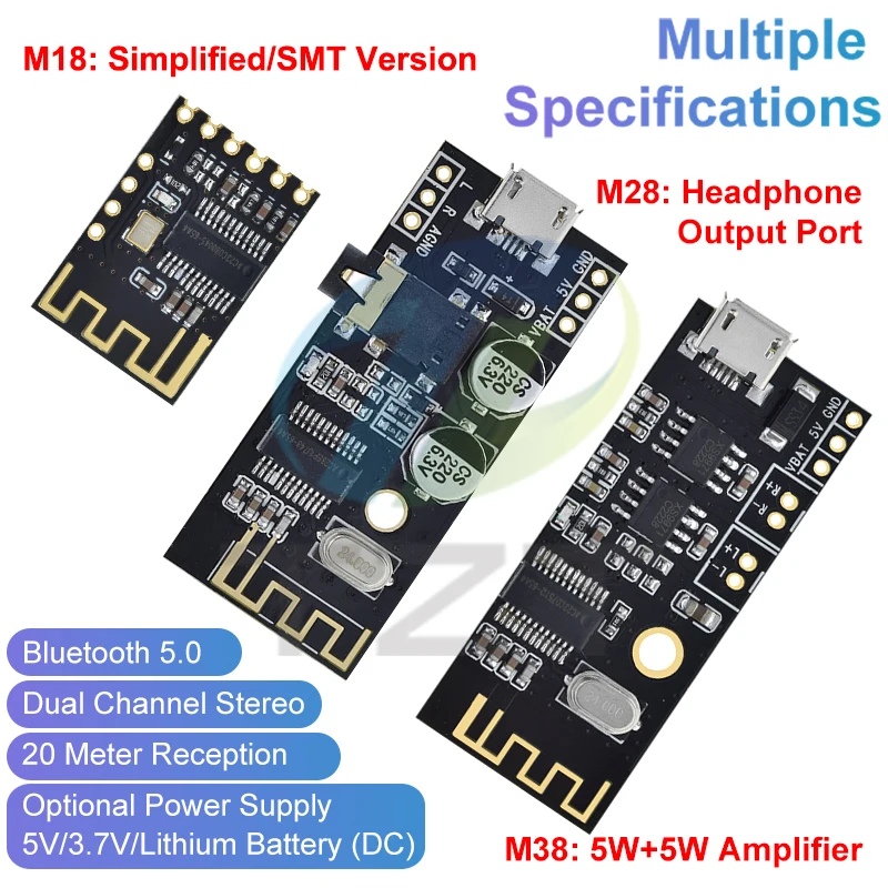 TZT-MH-MX8-MP3-Decoder-Board-Bluetooth-5-0-Audio-Modul-Verlustfreie ...
