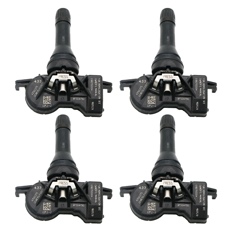 4x 4250c275 Tpms Sensor Tire Pressure Monitor System For Mitsubishi ...