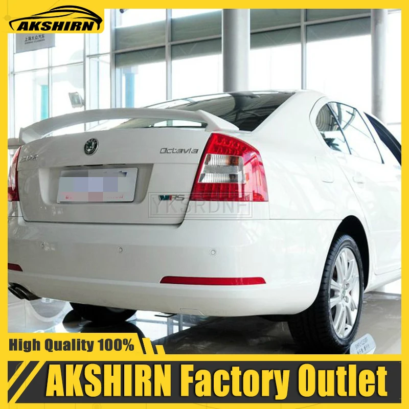 For Skoda Octavia Spoiler RS style 2008 2009 2010 2011 2012 High ...