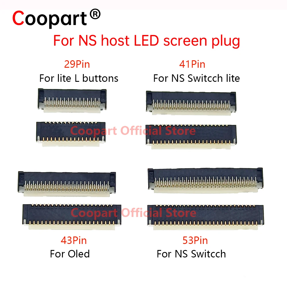 Conector-de-pantalla-OLED-para-Nintendo-Switch-Lite-conector-FPC-fila-puerto-de-interfaz-de ...