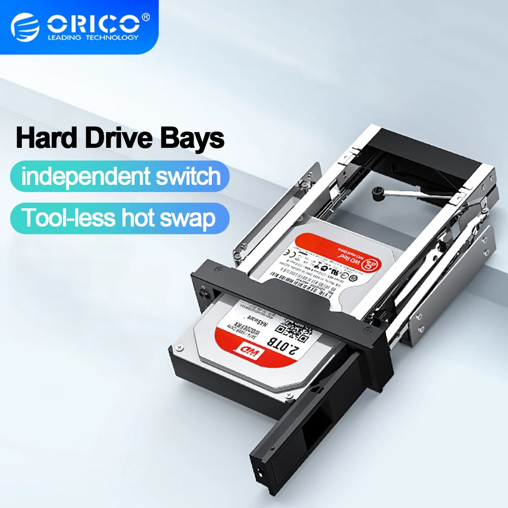 Orico CD-ROM espaço hdd móvel rack interno 3.5 Polegada hdd conversor ...