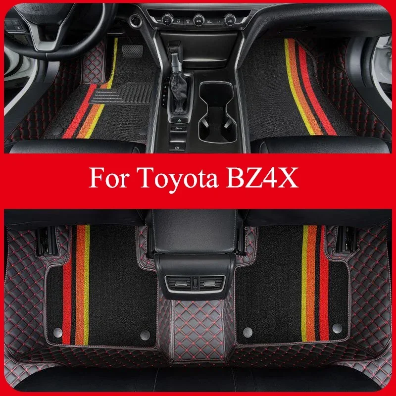 For-Toyota-BZ4X-2022-2023-Accessories-Car-Floor-Mats-Auto-Rug-Carpet ...
