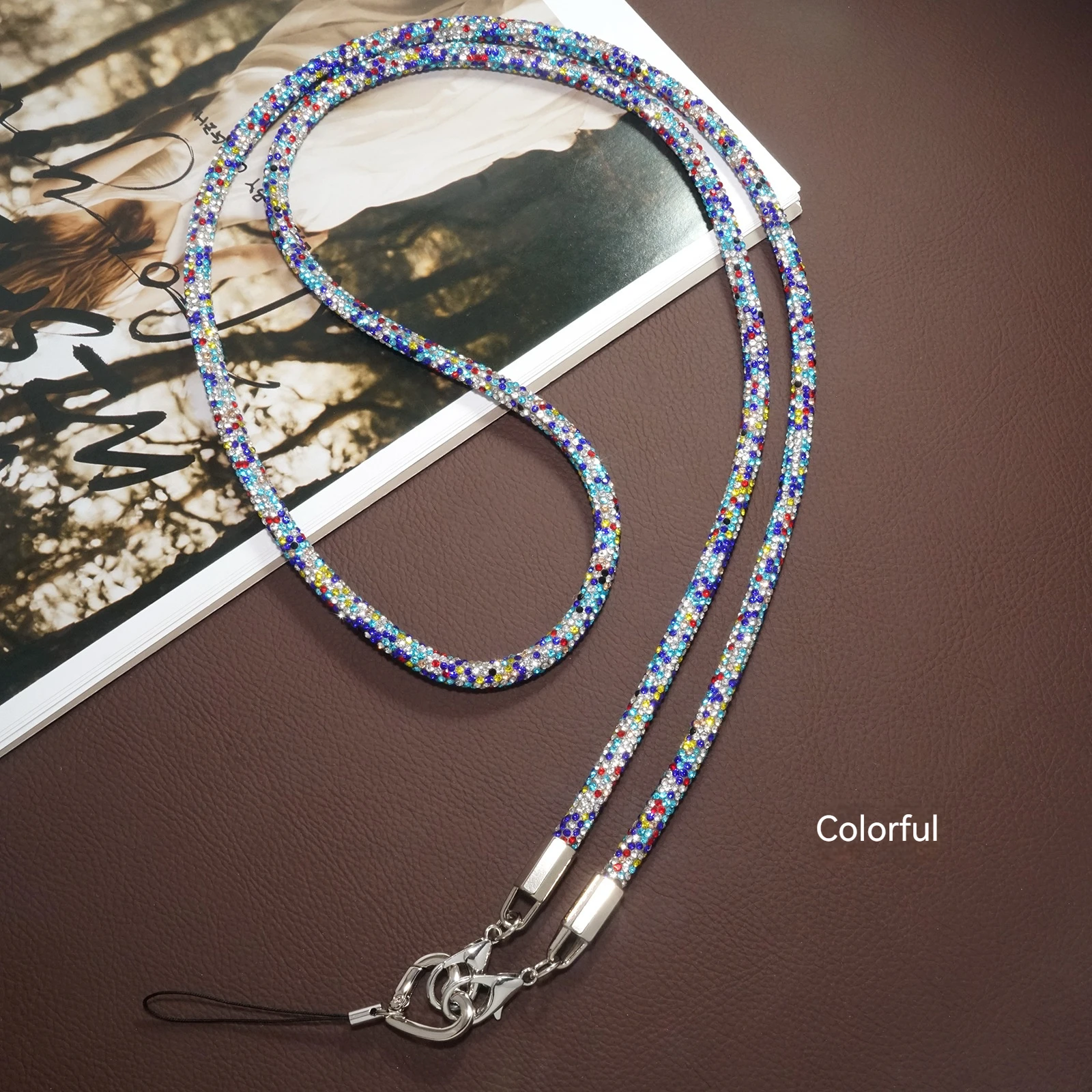 Luxurious Diamond Phone Lanyard, Bag Crossbody Long Chain, High-end ...