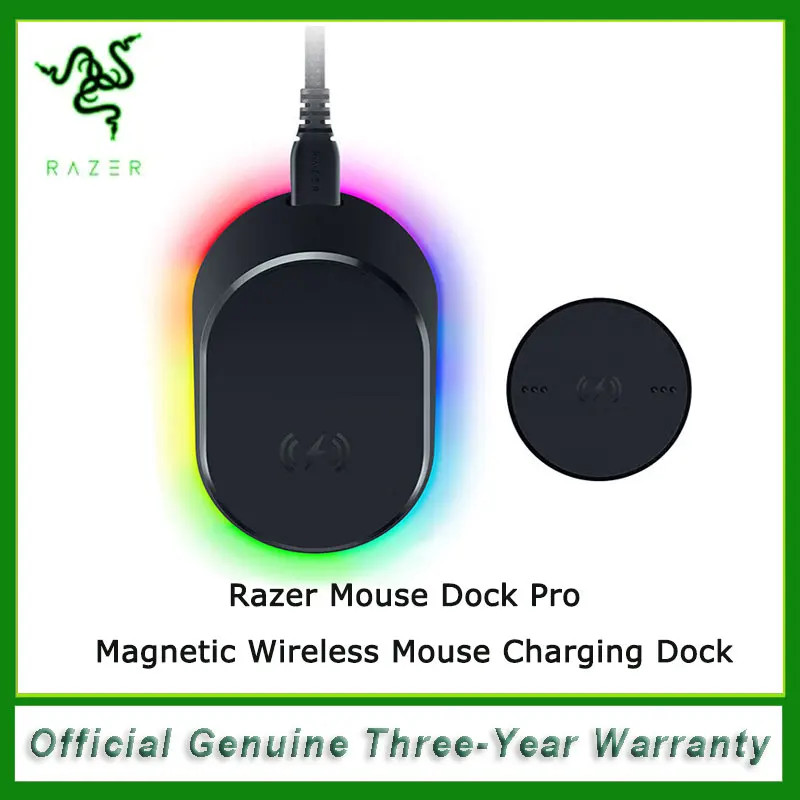 Razer-Mouse-Dock-Pro-Magnetic-Wireless-Mouse-Charging-Dock-With ...