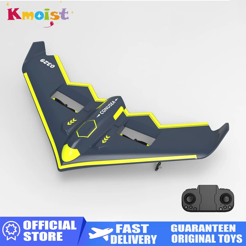 0329-Fixed-Wing-Glider-with-light-Stealth-Bomber-Beginner-Electric-RC ...