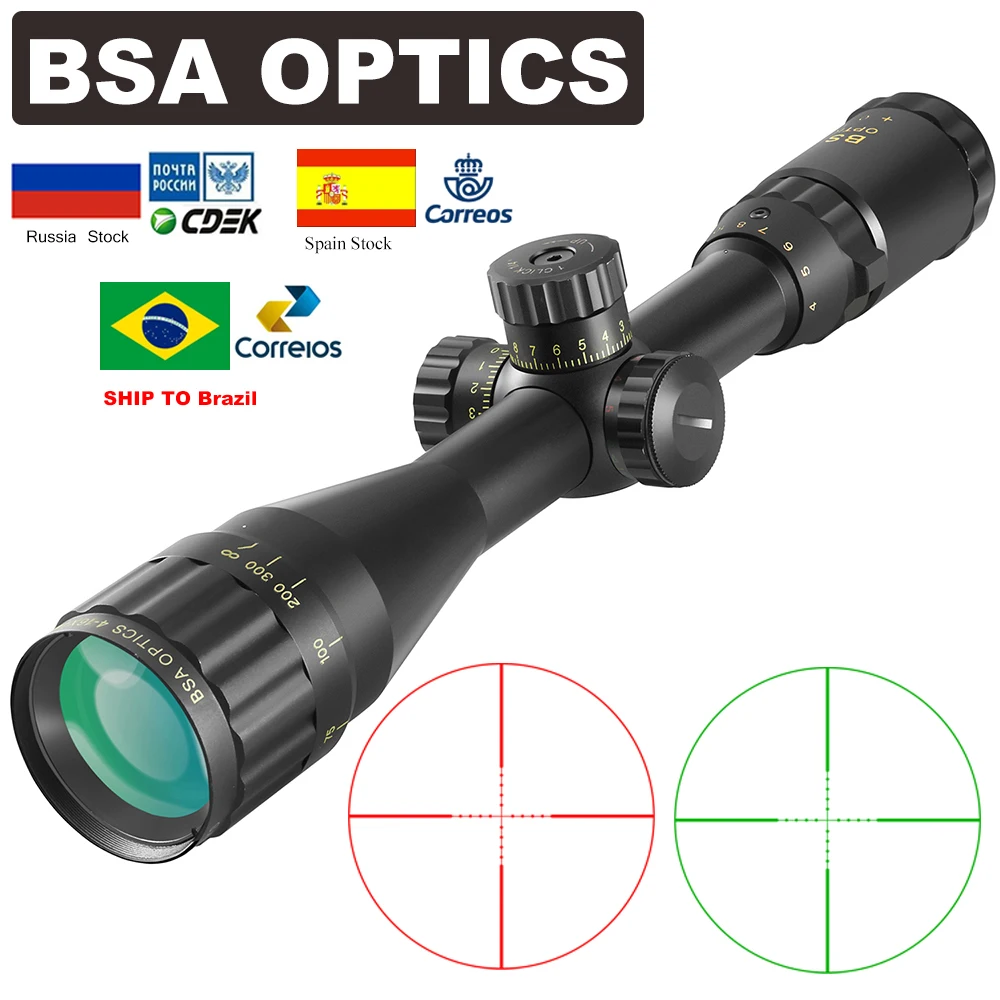 Bsa-Optics-4-16x44-St-Tactische-Optic-Sight-Groen-Rood-Riflescope ...