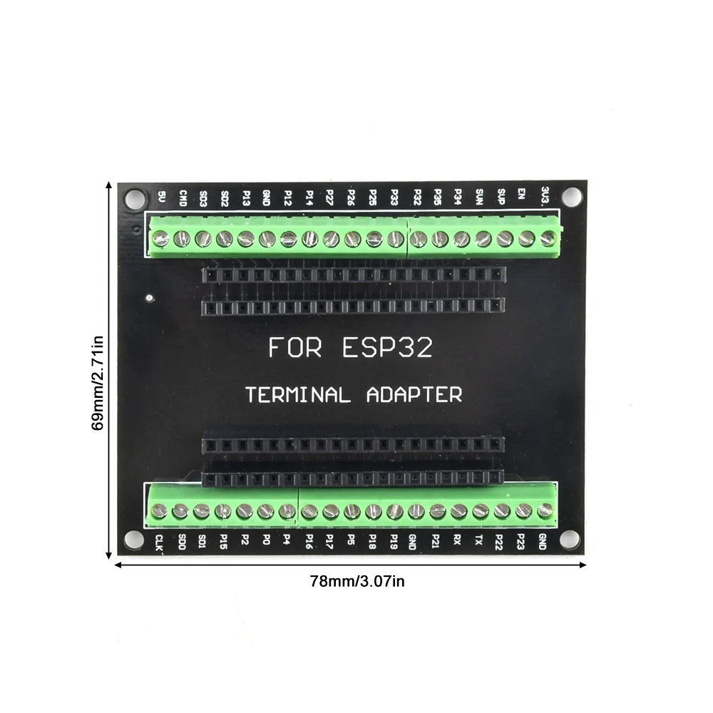Placa De Desenvolvimento Universal Para Arduino Esp32-devkitc Wifi Bt Ble Módulo Mcu Esp32 ...