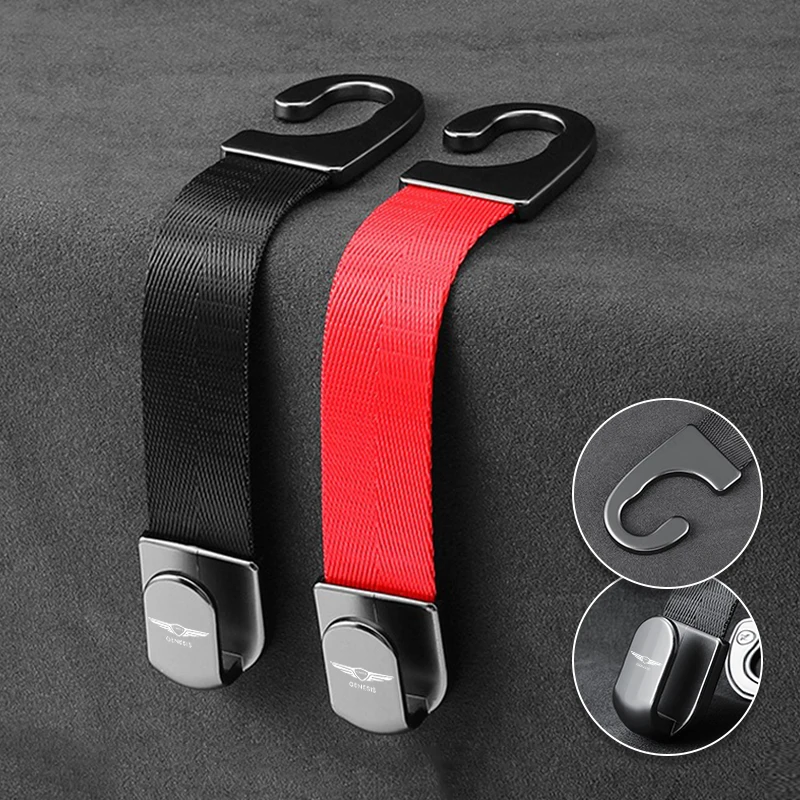 For Genesis Car Back Seat Hook Multi-function Rear Seat Headrest ...
