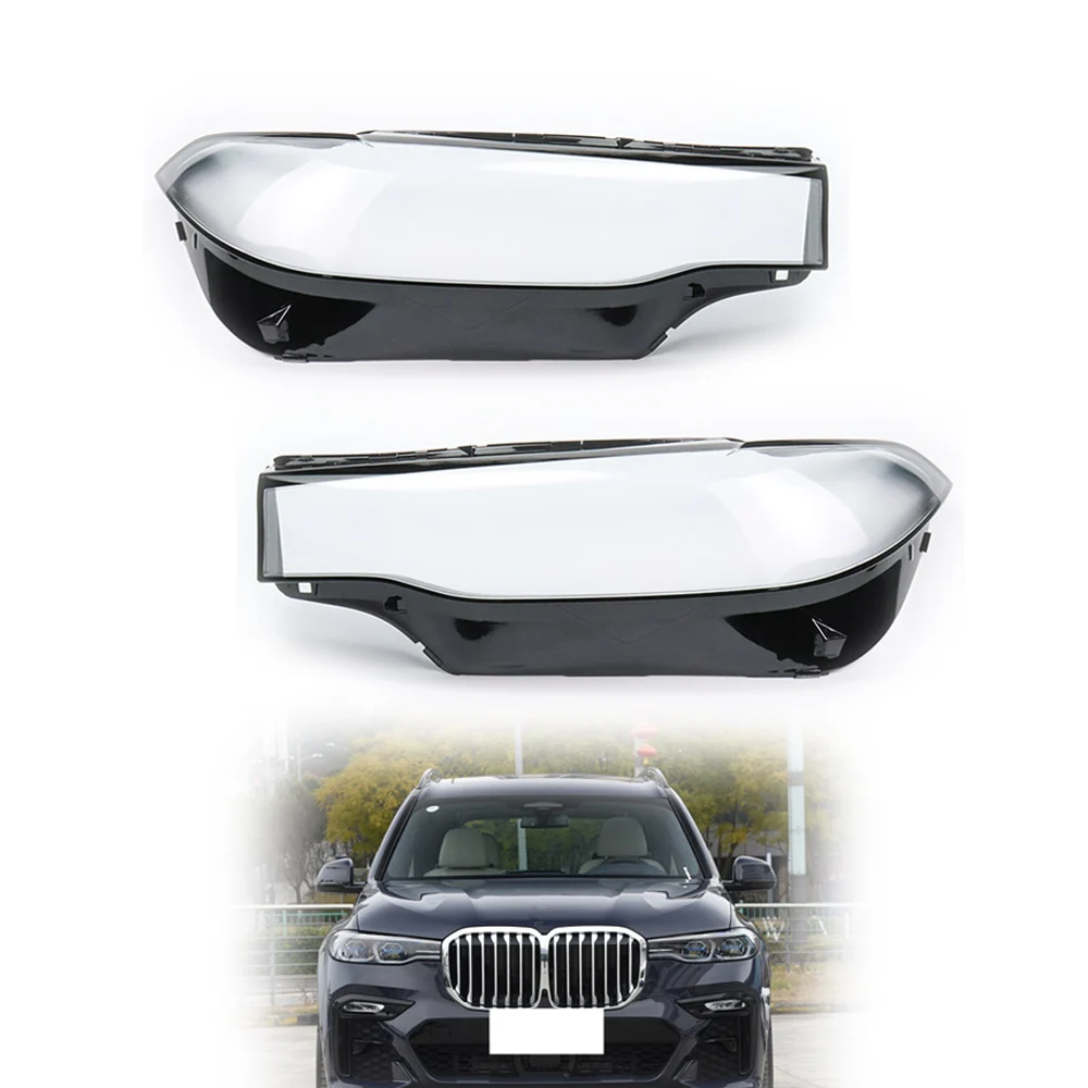 For-BMW-X7-G07-X7M-2019-2020-2021-2022-Car-Front-Headlight-Cover ...