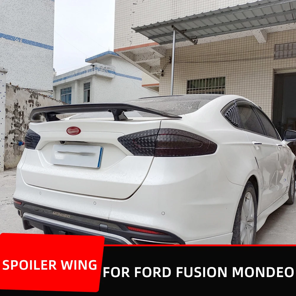 Quality-ABS-Plastic-Rear-Trunk-Lid-Boot-Spoiler-Wings-For-Ford-Fusion ...