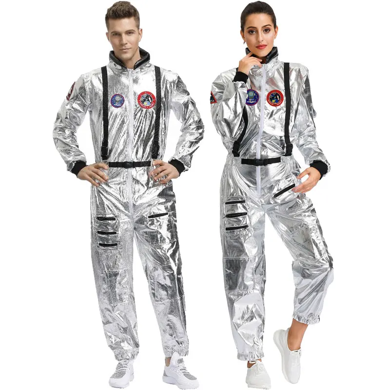 Man-Women-Astronaut-Costume-for-Couples-Space-Suit-Role-Play-Dress-up ...