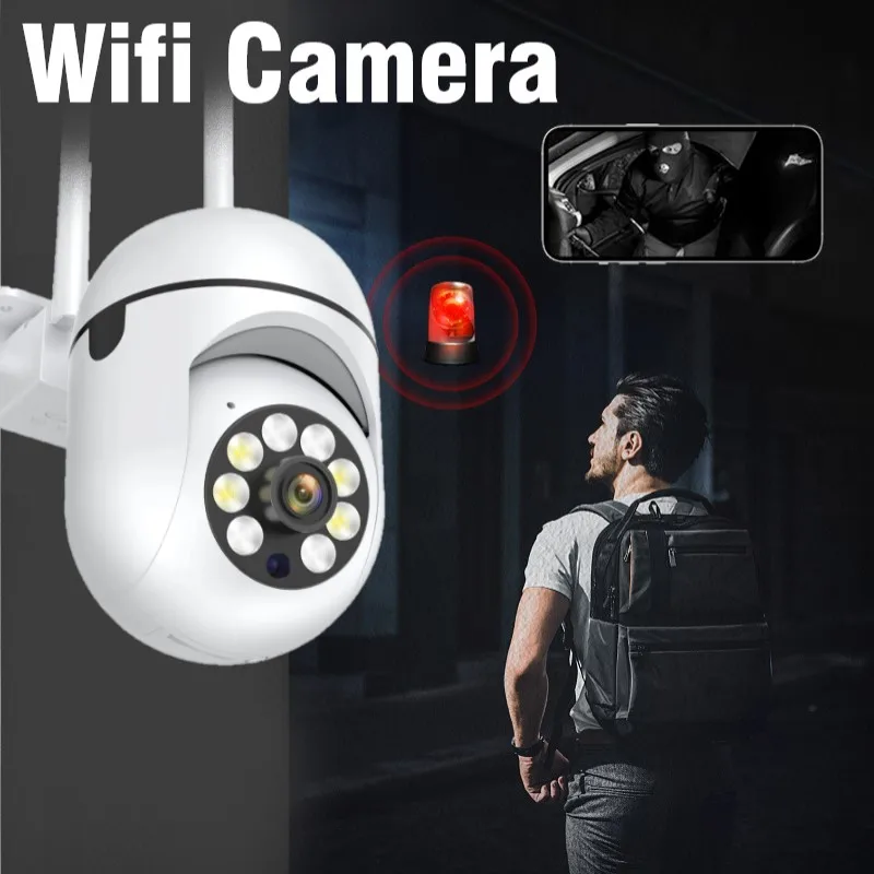 1080P-wall-mounted-Wifi-camera-Surveillance-Night-Vision-Full-Color-Ai ...