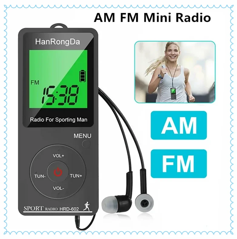 Mini-AM-FM-Mini-Radio-LED-Display-with-Pedometer-Headphones-Digital ...