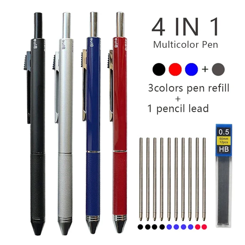 Gravity-Sensor-4-In-1-Multicolor-Gel-Pen-Set-0-5mm-Black-Blue-Red-Ink ...