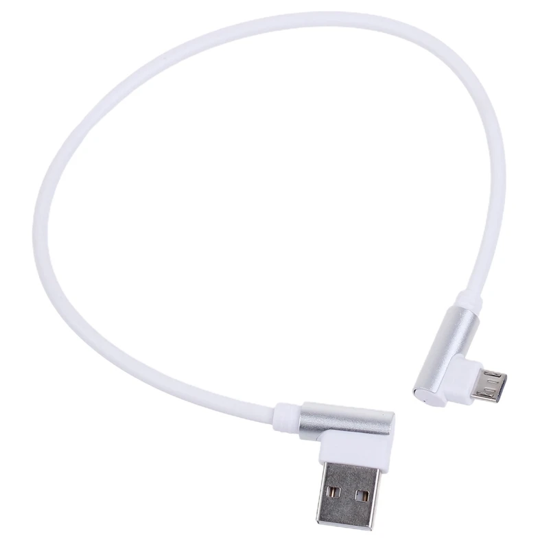 90 Degree USB Micro USB Fast Charging Cable for Cellphone Tablet Charge ...