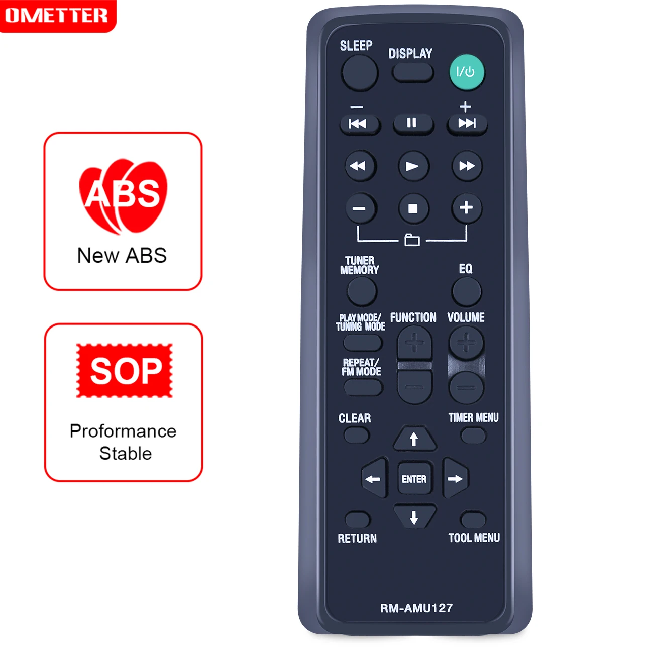 New Remote Control RM-AMU127 for Sony Audio System CMT-G1BIP CMT-G1IP ...