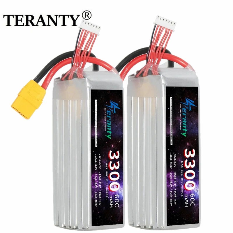 6S-3300mah-Lipo-Battery-60C-RC-Car-Boats-Drone-Parts-With-Deans-T-XT60 ...
