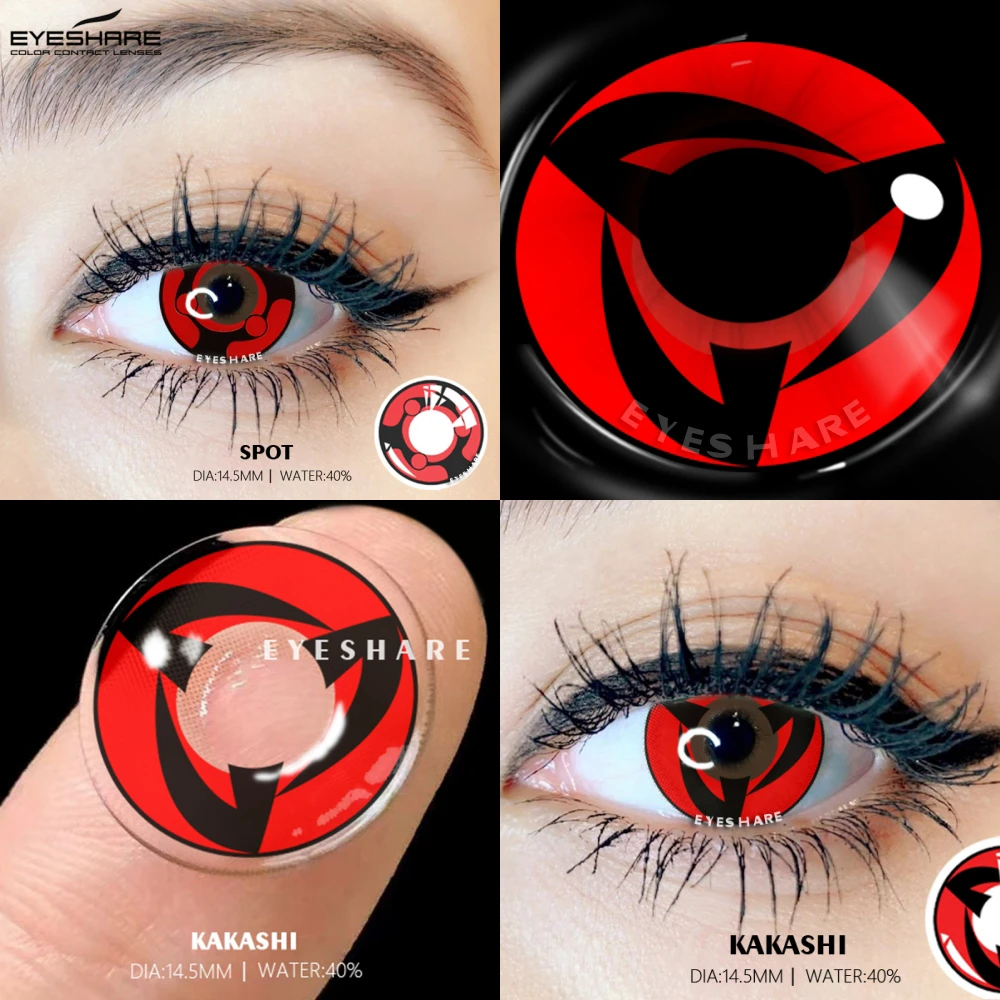 Kakashi Mangekyou Sharingan Contacts