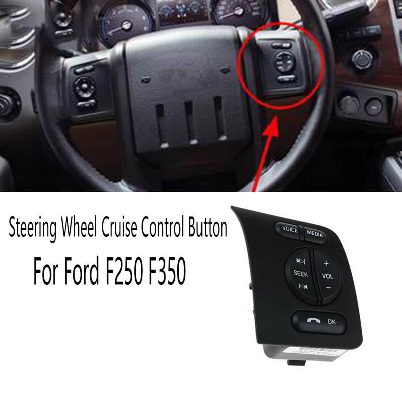 Car Steering Wheel Cruise Control Button Switch Upgrade Parts for Ford ...