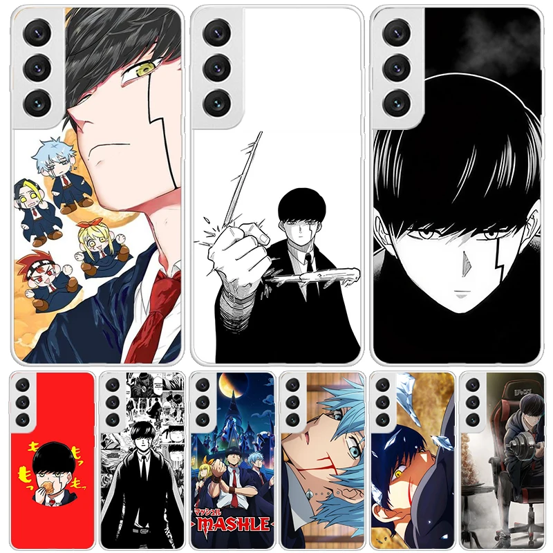 Mashle Magic And Muscles Phone Case For Samsung Galaxy S25 Edge S24 S23 ...