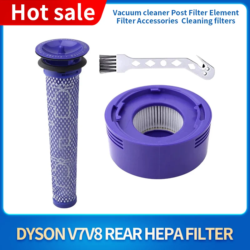 HEPA-Filter-For-Dyson-V7-V8-robot-vacuum-cleaner-Accessories-Front-and ...