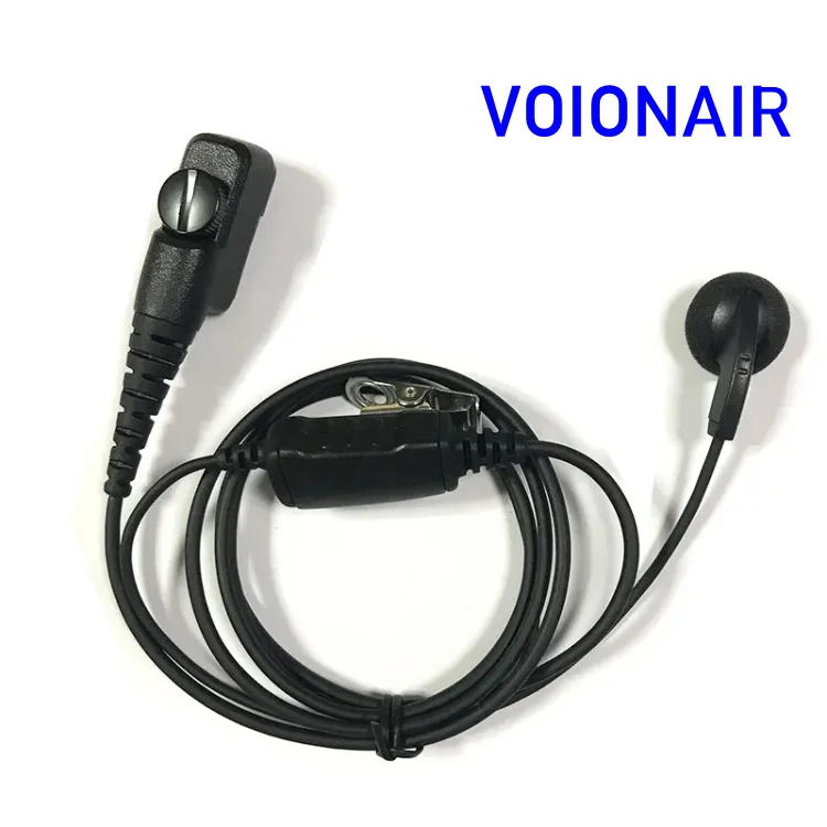 VOIONAIR-2pcs-Ear-Bud-Earpiece-Headset-Earphone-Speaker-Mic-PTT-for ...