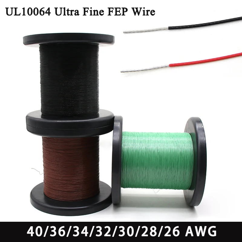 UL10064-PTFE-Wire-40-36-34-32-30-28-26AWG-No-scroll-PEP-Plastic-Solder ...