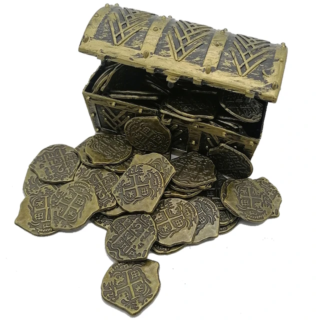 Old Gold Pirate Coins