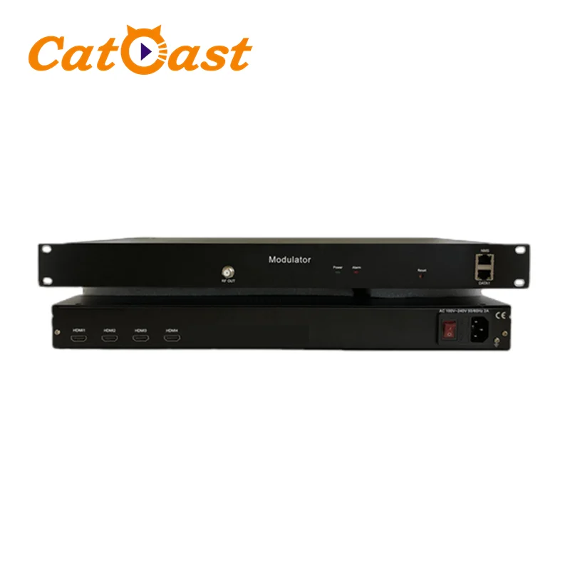 HPR8401LM 4 Channels HD RF H264 Encoder Modulator