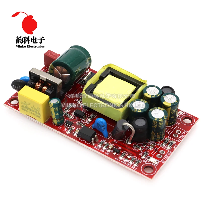 12V 1A / 5V 1A fully isolated switching power supply module / 220V turn ...