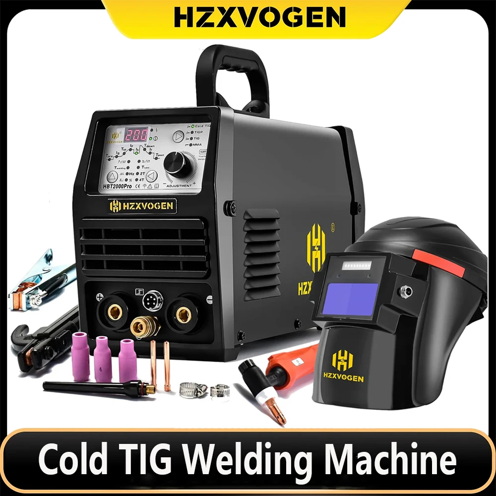 HZXVOGEN-HBT2000P-Cold-TIG-Welding-Machine-200A-Pulse-1-900ms ...