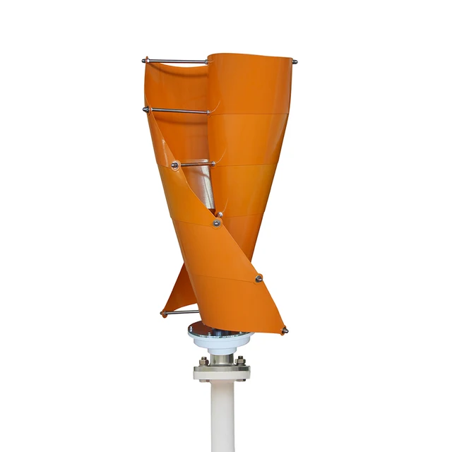 Spiral Wind Vertical Turbine Generators 2000W 3000W 12v 24v Alternative ...