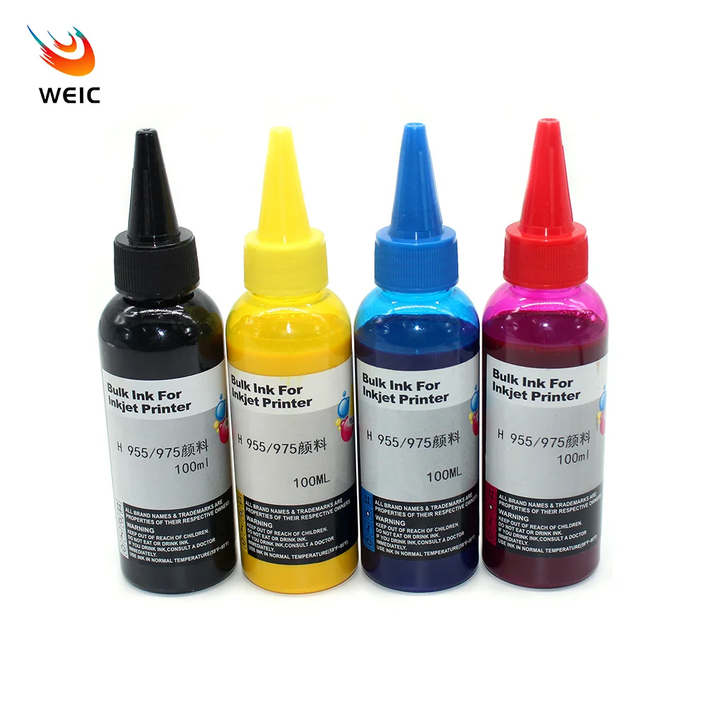 4PC-100ML-HP712-Pgiment-Ink-for-HP-Designjet-T210-T230-T250-T630-T650 ...