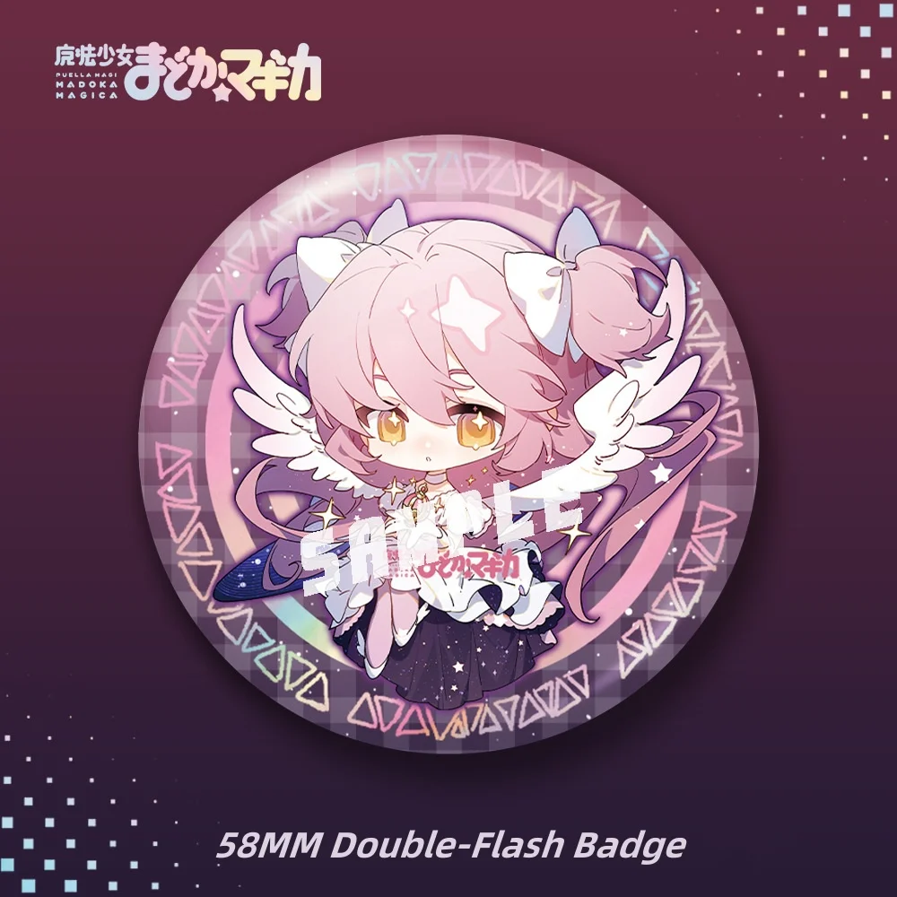 New-Puella-Magi-Madoka-Magica-Laser-Badge-Tomoe-Mami-Akemi-Homura-Cute ...