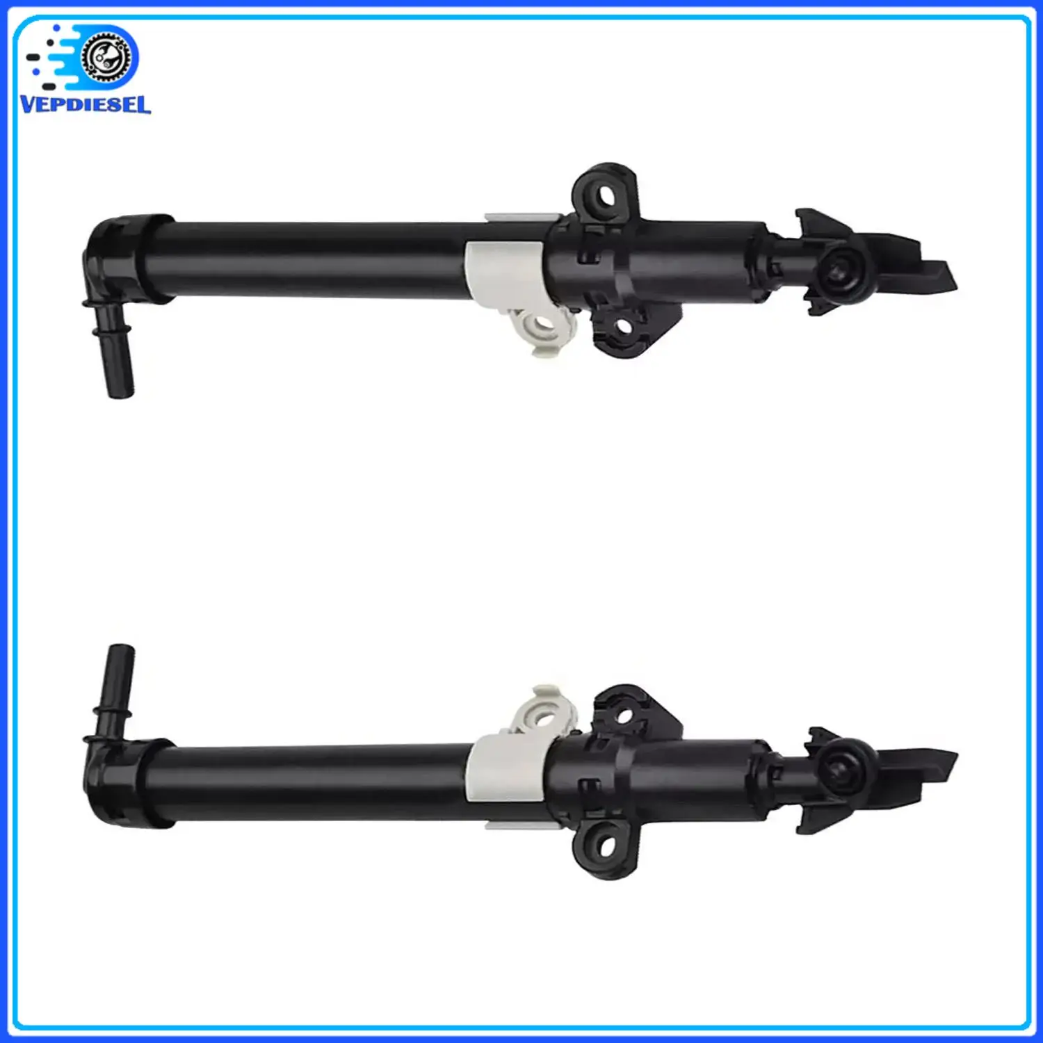 1set Left Right Front Headlight Washer Nozzle Headlamp Cleaning Spray ...