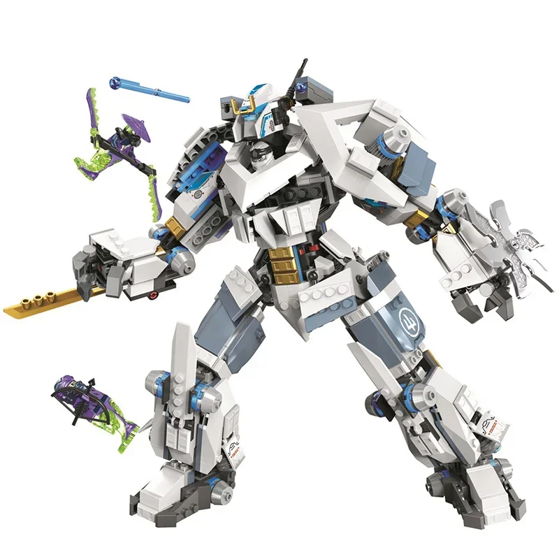 Batalha-Building-Blocks-para-Presentes-de-Anivers-rio-Zane-Titan-Mech ...