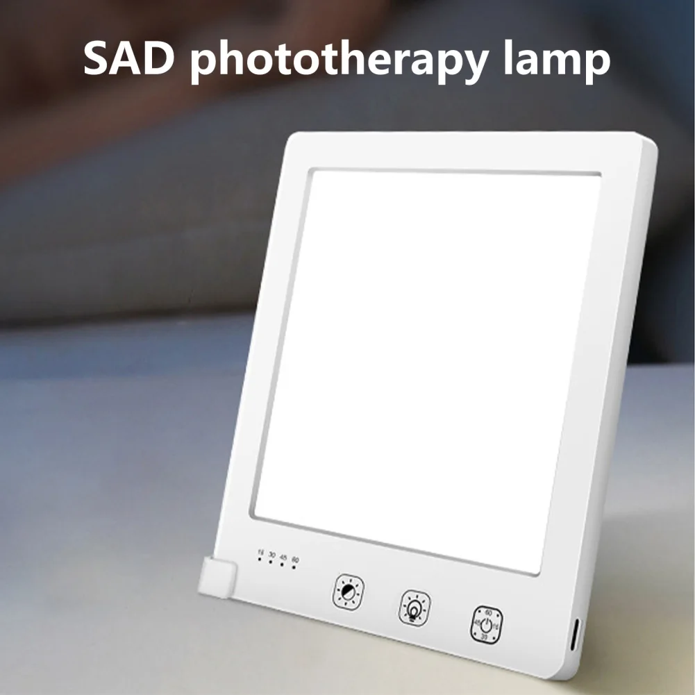 New-SAD-Phototherapy-Lamp-10000-Lux-Dual-Temperature-USB-Charging-LED ...