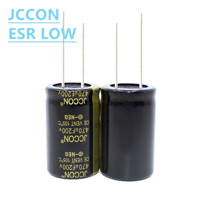 1Pcs-JCCON-Aluminum-Electrolytic-Capacitor-200v470uf-18x40-22x35-High ...