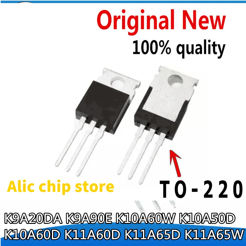10pcs T K9A20DA K9A90E K10A60W K10A50D K10A60D K11A60D K11A65D K11A65W ...