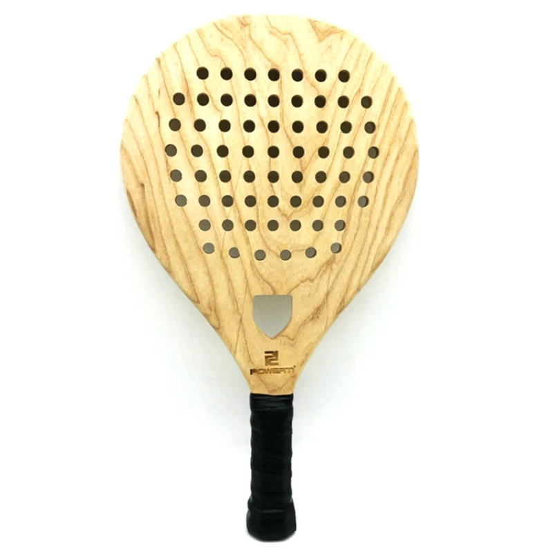 POWERTI-Wooden-Paddle-Racket-Beach-Tennis-Racket-Tennis-Racquets-For ...