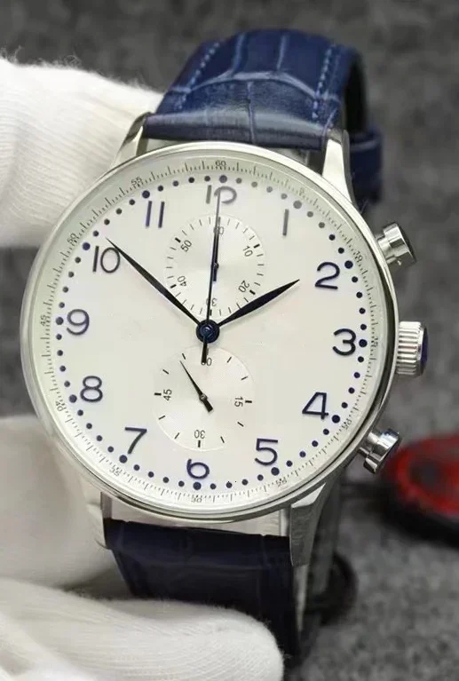 Luxury-New-Men-Watch-Quartz-Chronograph-Watches-Stainless-Steel-Rose ...