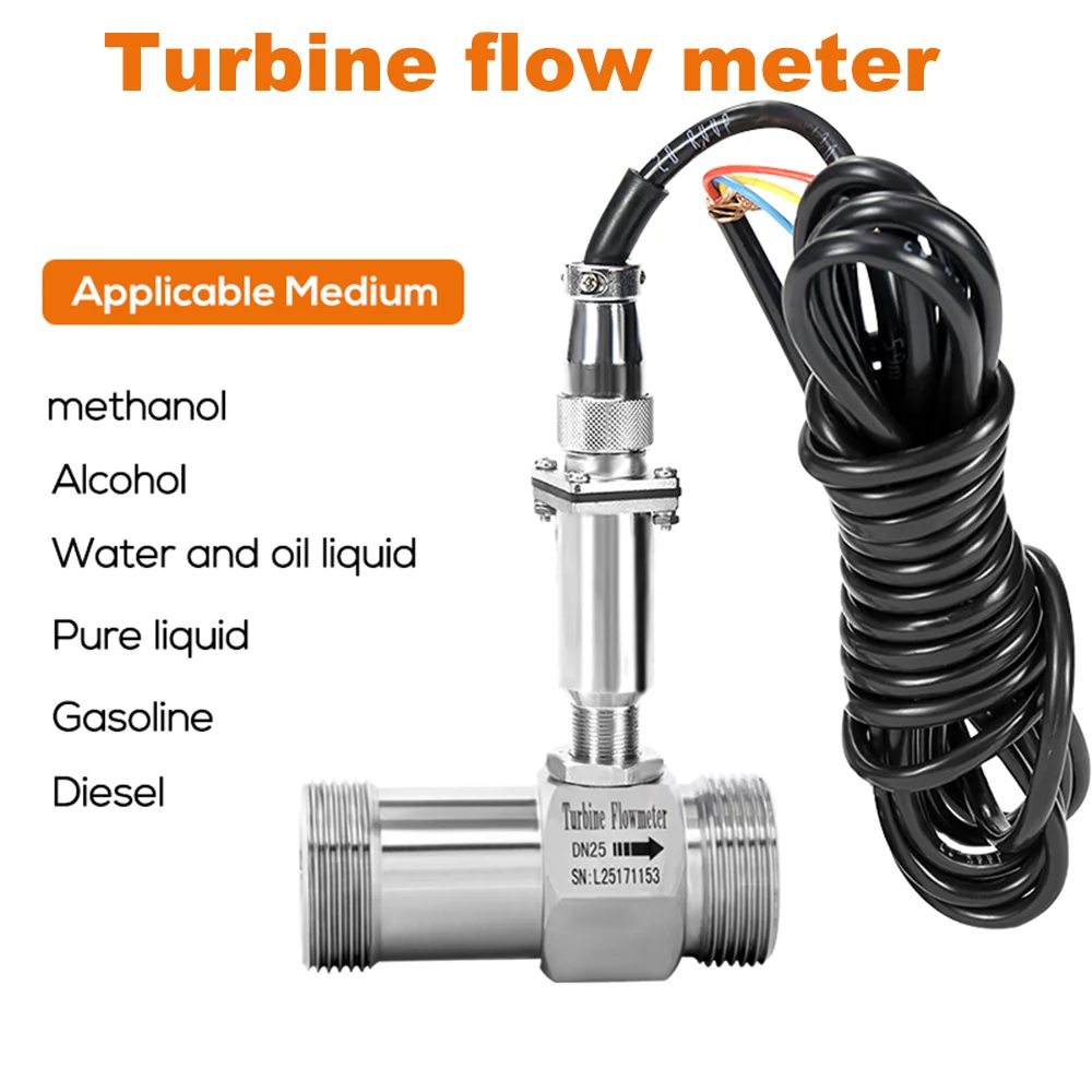 Turbine-Flowmeter-Pulse-Output-Connect-PLC-Flow-Totalizer-Thread ...
