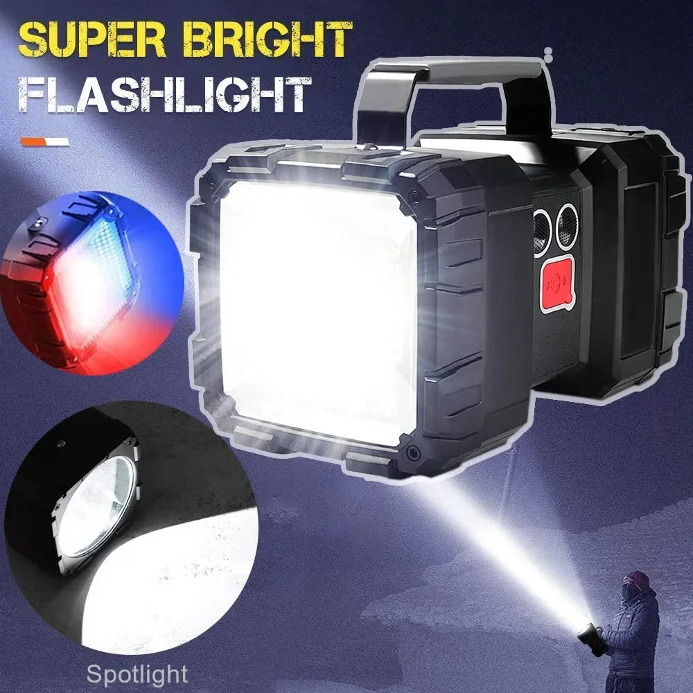 Super-Bright-Powerful-Double-Head-Flashlight-XHP100-LED-USB ...