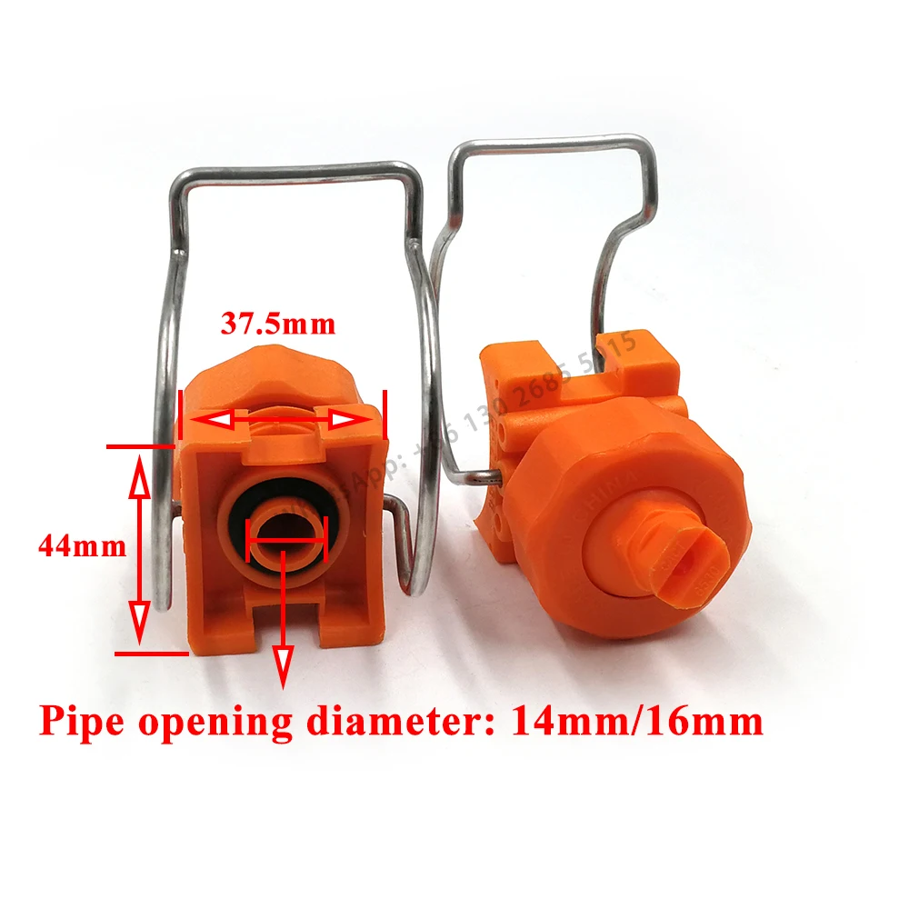 Single-Clip-Eyelet-Nozzle-Adjustable-Ball-Spherical-Nozzle-Flat-Fan ...