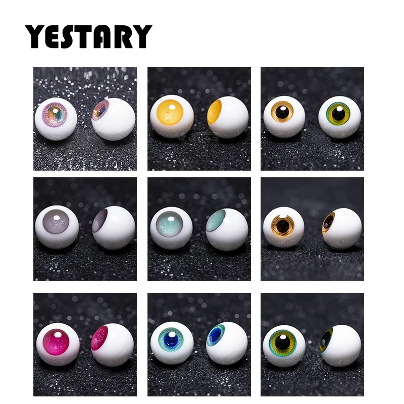 YESTARY-Glass-BJD-Eyes-Anime-Toy-Doll-Accessories-Eyes-Toy-Movable-Eye ...
